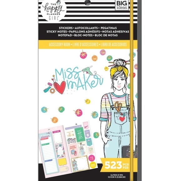 The Happy Planner | Other | Miss Maker Accessory Book The Happy Planner ...